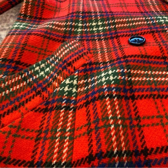 Pendleton | Jackets & Coats | 95s Pendleton Bright Red Tartan Plaid ...